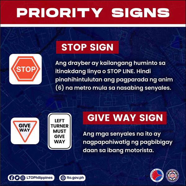 Meaning Of Ped Xing Sign Pedestrian Crossing LTO Portal PH