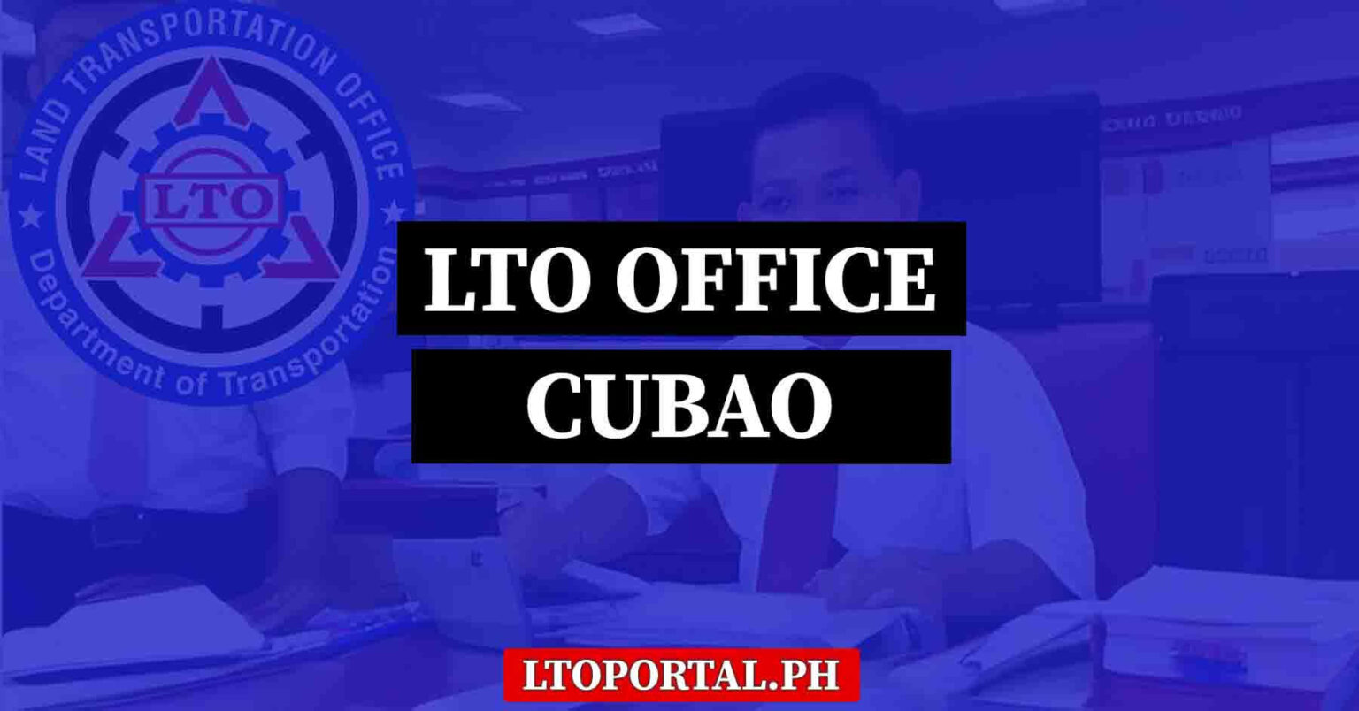 LTO Cubao Office Location and Contact Information