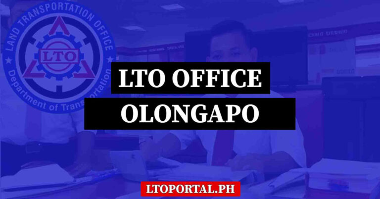 LTO Olongapo Office Location and Contact Information