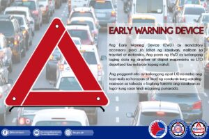 Penalty for No Early Warning Device (EWD) Violation - LTO Portal PH