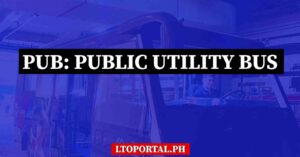 Public Utility Bus (PUB) in the Philippines