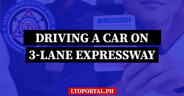 Driving a Car: Which Lane to Use in a Three (3) Lane Expressway
