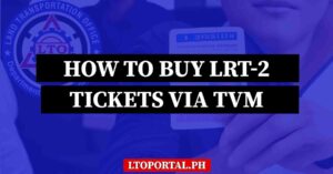How to Buy Tickets at LRT-2 Using the Ticket Vending Machine (TVMs)