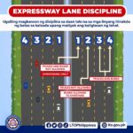 Driving a Car: Which Lane to Use in a Three (3) Lane Expressway
