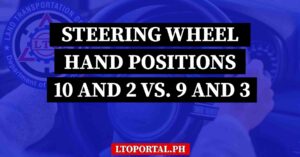 Hand Positions for Steering: 10 and 2 vs. 9 and 3