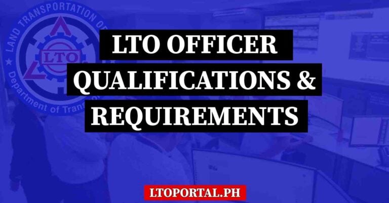 How to Become an LTO Officer/Enforcer: Requirements, Qualifications ...