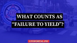 What Counts as “Failure to Yield”?